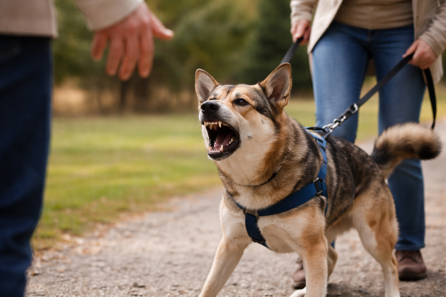 Dog Growling at Strangers? What to Do Next. - Depend On Dogs